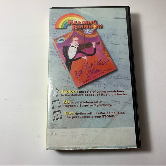 Other | Vintage 1996 Reading Rainbow Vhs Tape Pbs Kids Show | Poshmark